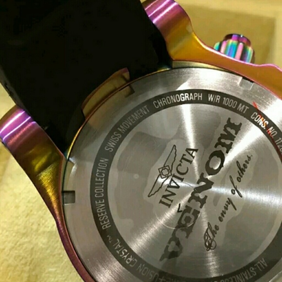 Invicta | Accessories | Brand New Invicta Swiss Iridescent Reserve ...
